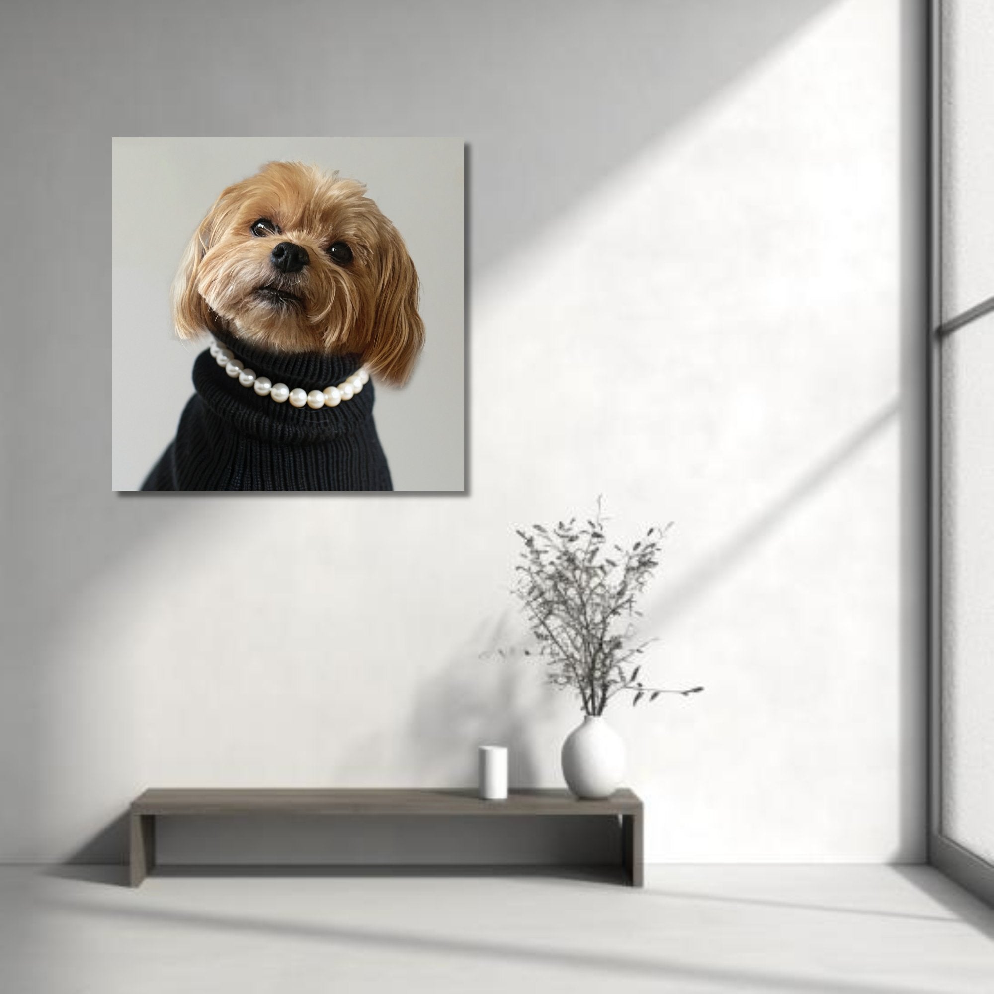 Pet Portraits - Personalized Pet Portrait for Your Home – Custom Dog Art